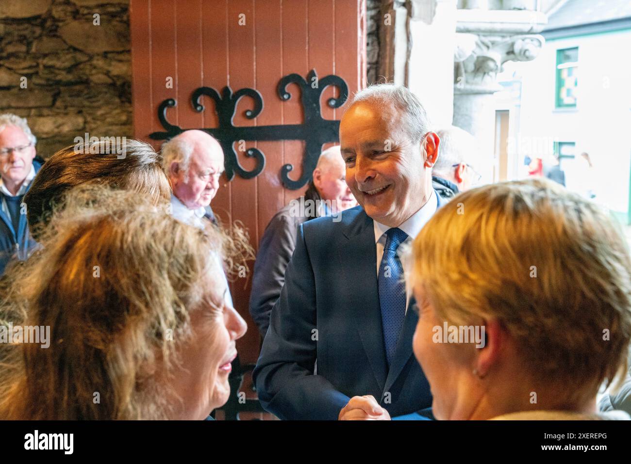 Tanaiste Micheal Martin at the funeral of renowned Gaelic Games ...