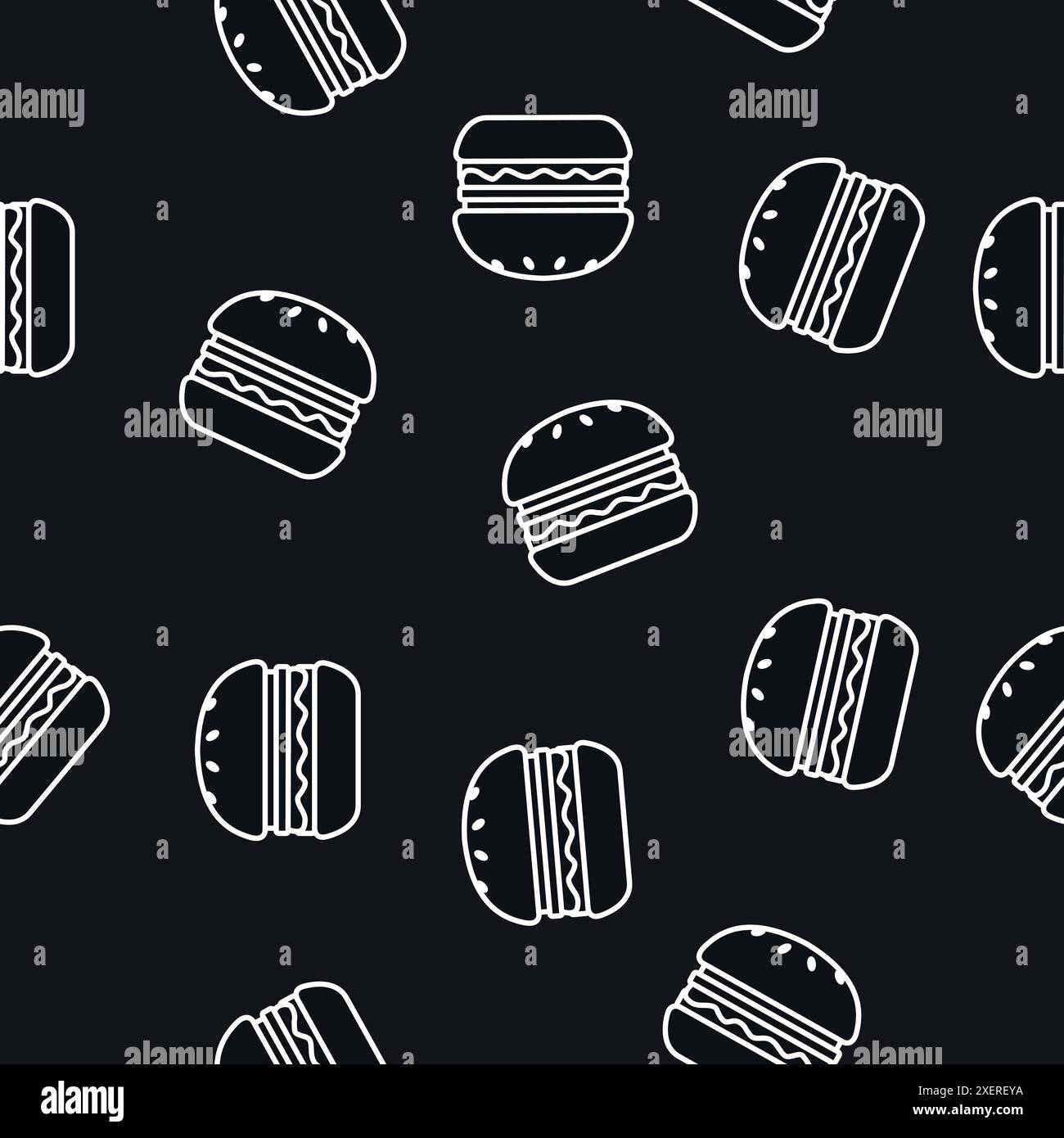 Bill or beak burgers Stock Vector Images - Alamy