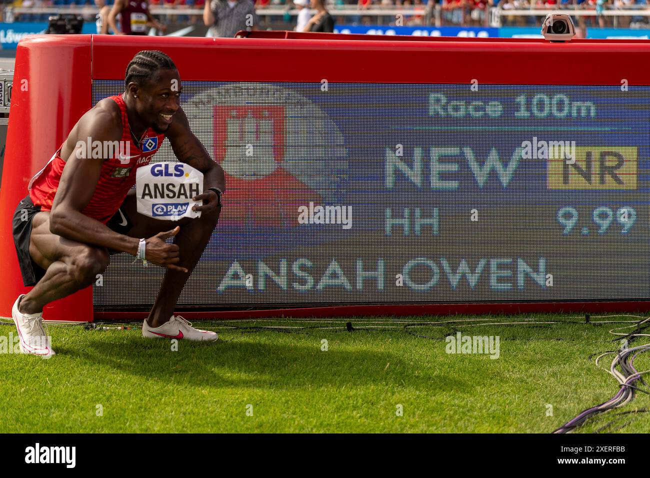 Owen Ansah (Hamburger SV, #532), 100m Maenner, GER, Leichtathletik ...