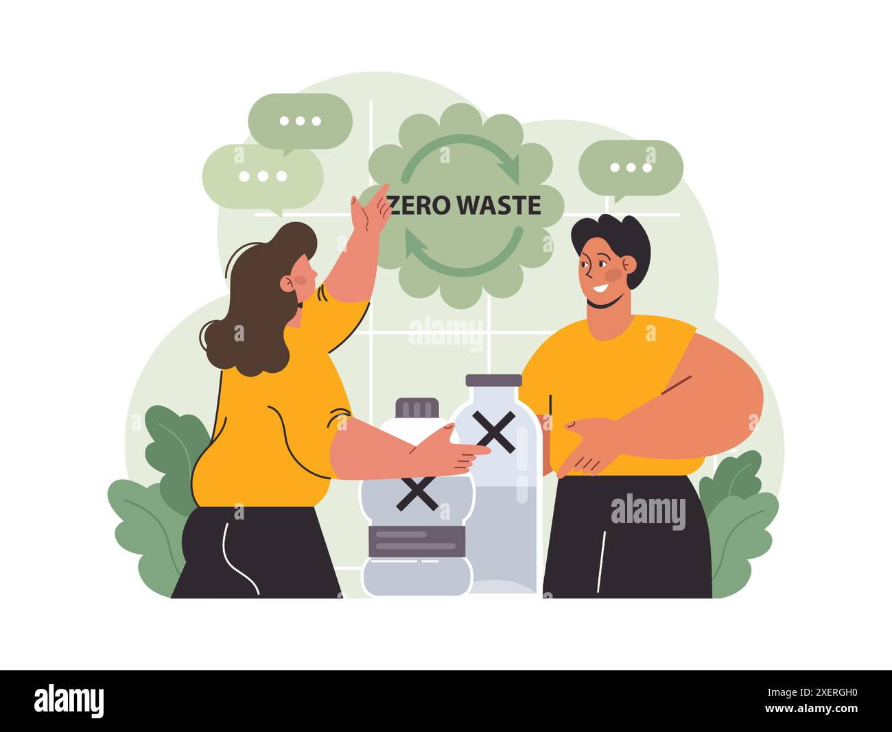 Daily human plastic waste Cut Out Stock Images & Pictures - Alamy