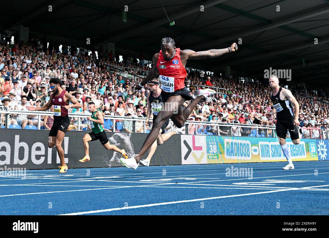 Brunswick, Germany. 29th June, 2024. Athletics: German Championships in ...