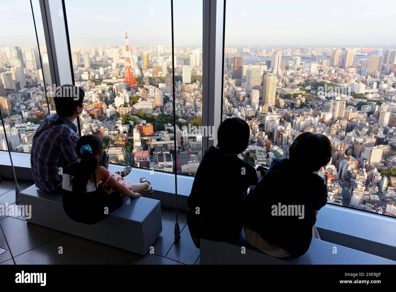 Tokyo City View, Roppongi Hills Mori Tower, Tokyo, Japan Stock Photo ...