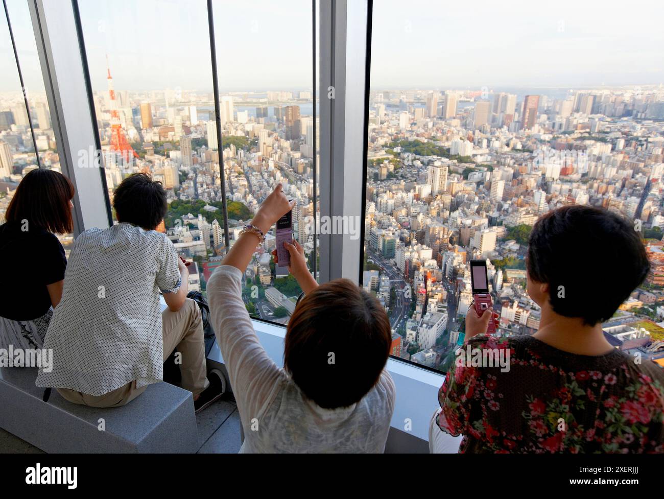 Tokyo City View, Roppongi Hills Mori Tower, Tokyo, Japan Stock Photo ...
