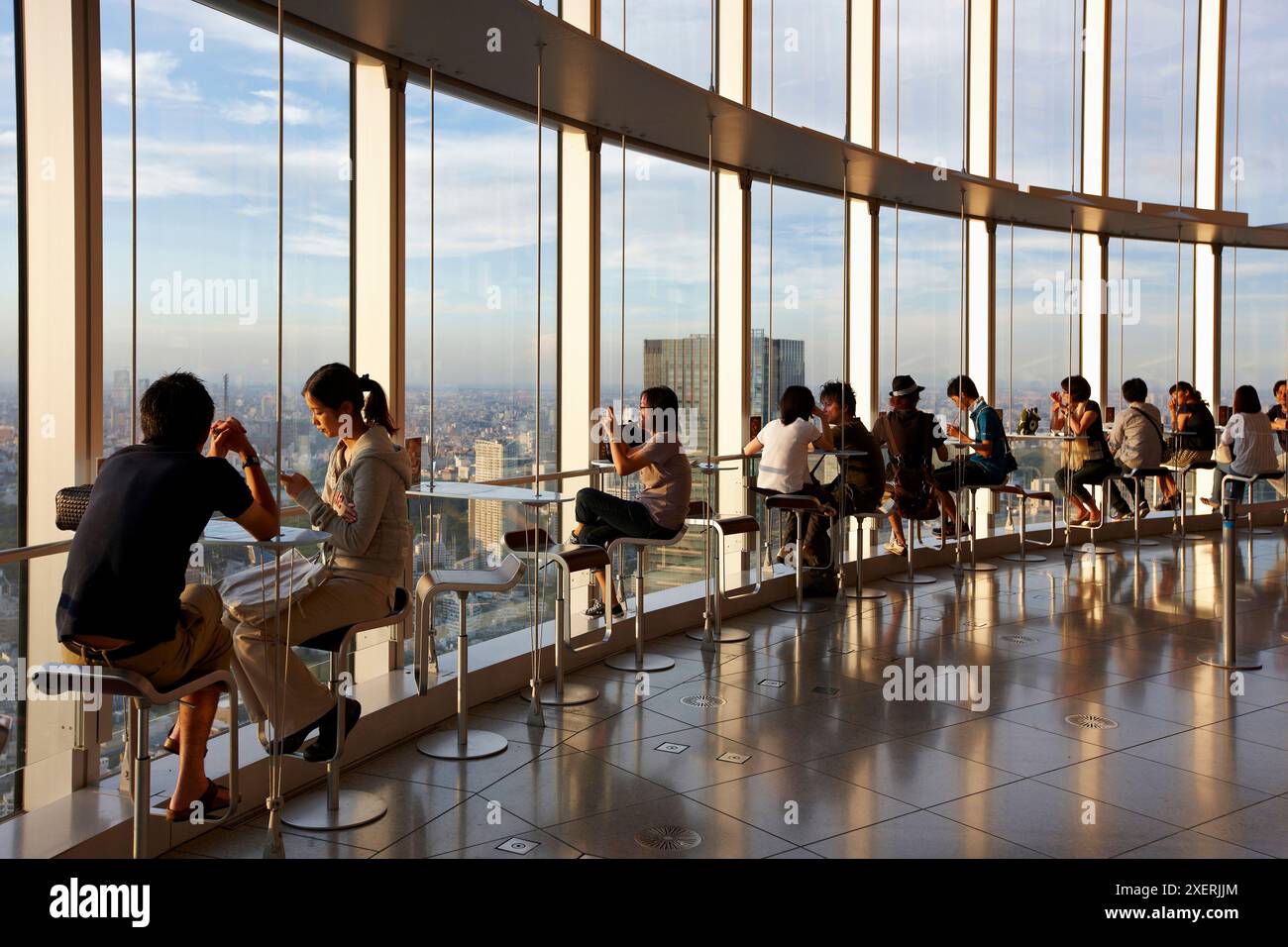 Tokyo City View, Roppongi Hills Mori Tower, Tokyo, Japan Stock Photo ...
