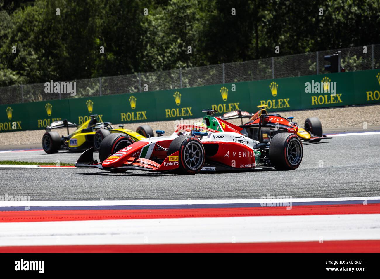 03 BEARMAN Oliver (gbr), Prema Racing, Dallara F2 2024, action during ...