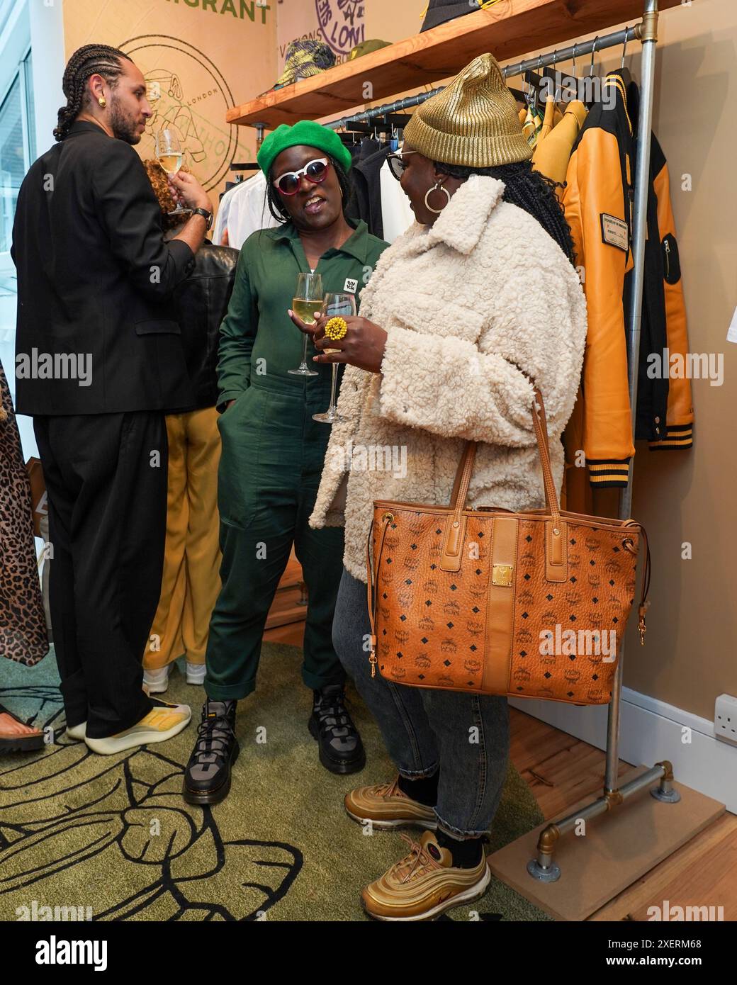 Labrum London Store Opening event in Soho London. Celebrities and ...