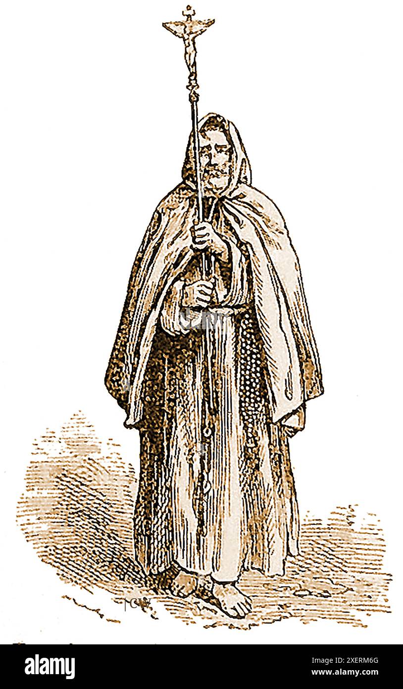 Medieval friar hi-res stock photography and images - Alamy