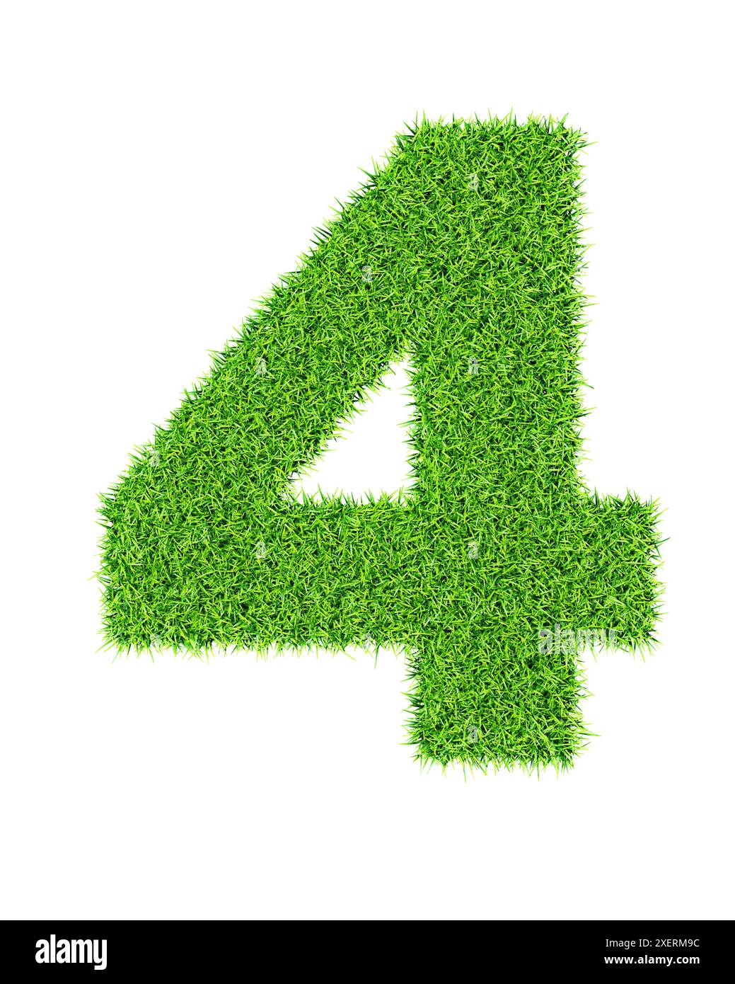 Grass number 4 Stock Photo - Alamy