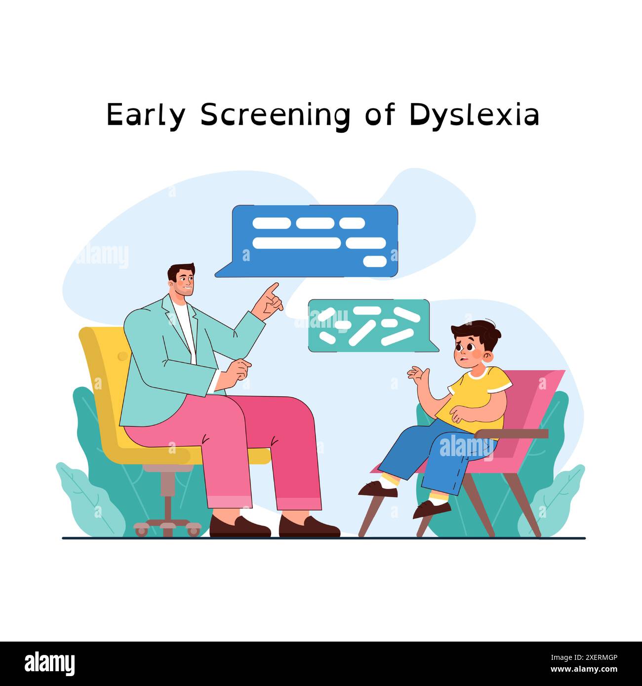 Dyslexia. Early screening of Learning disorder or disability. Reading ...
