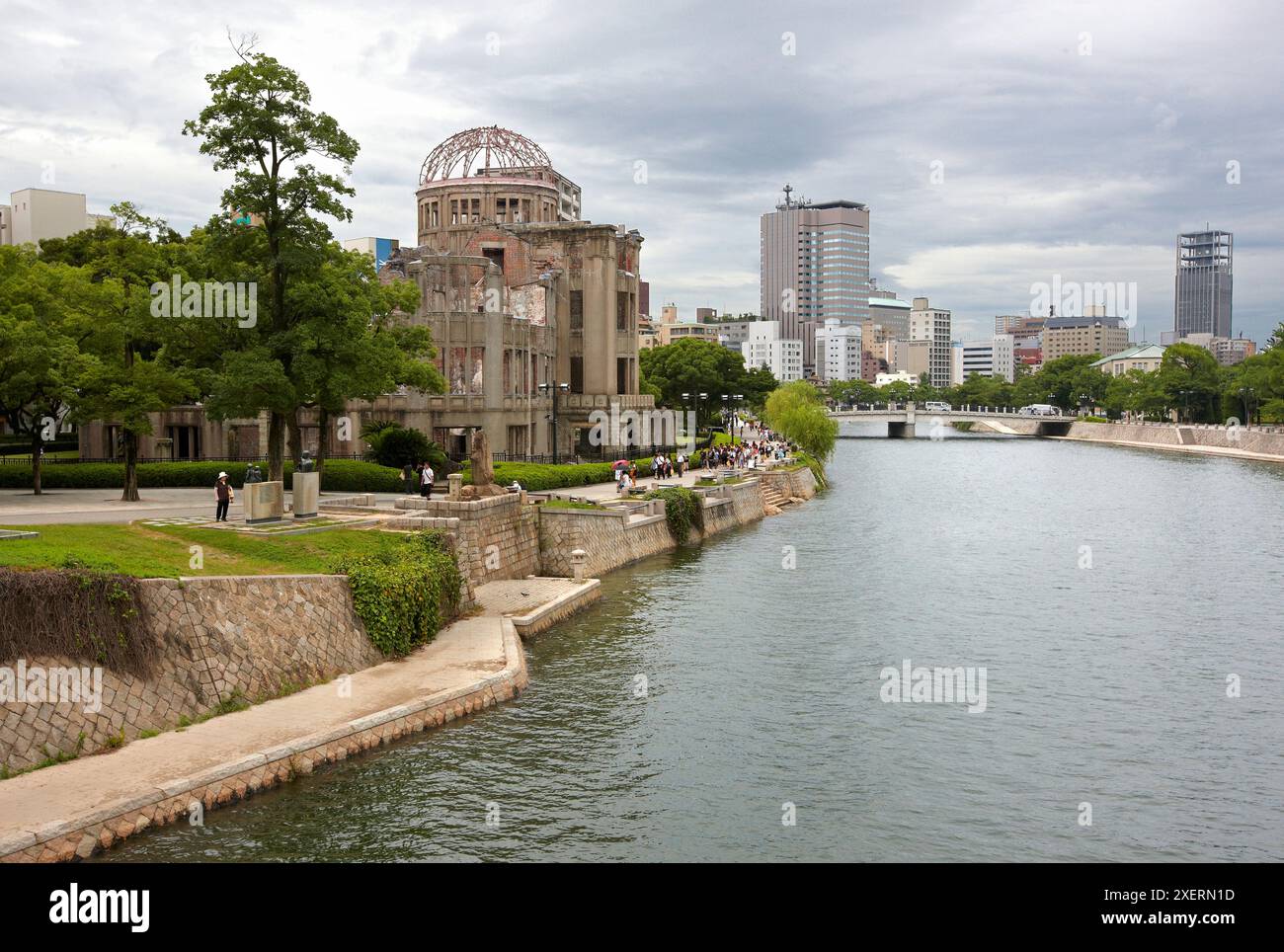 Atomic Bomb Dome, Peace Memorial Park, Hiroshima, Japan Stock Photo - Alamy