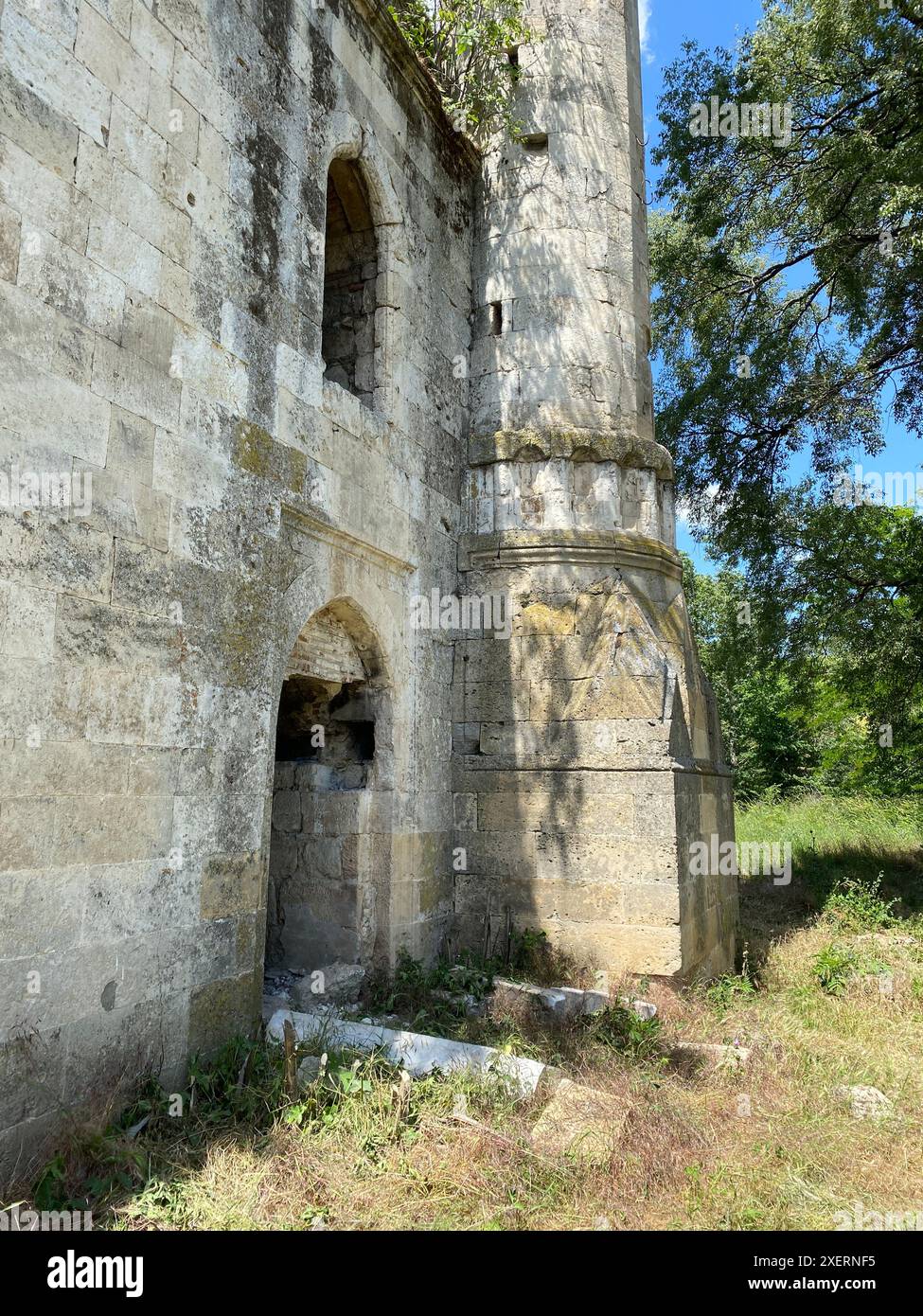 Evliya Kasim Pasha Mosque, located in Edirne, Turkey, was built in 1479 ...