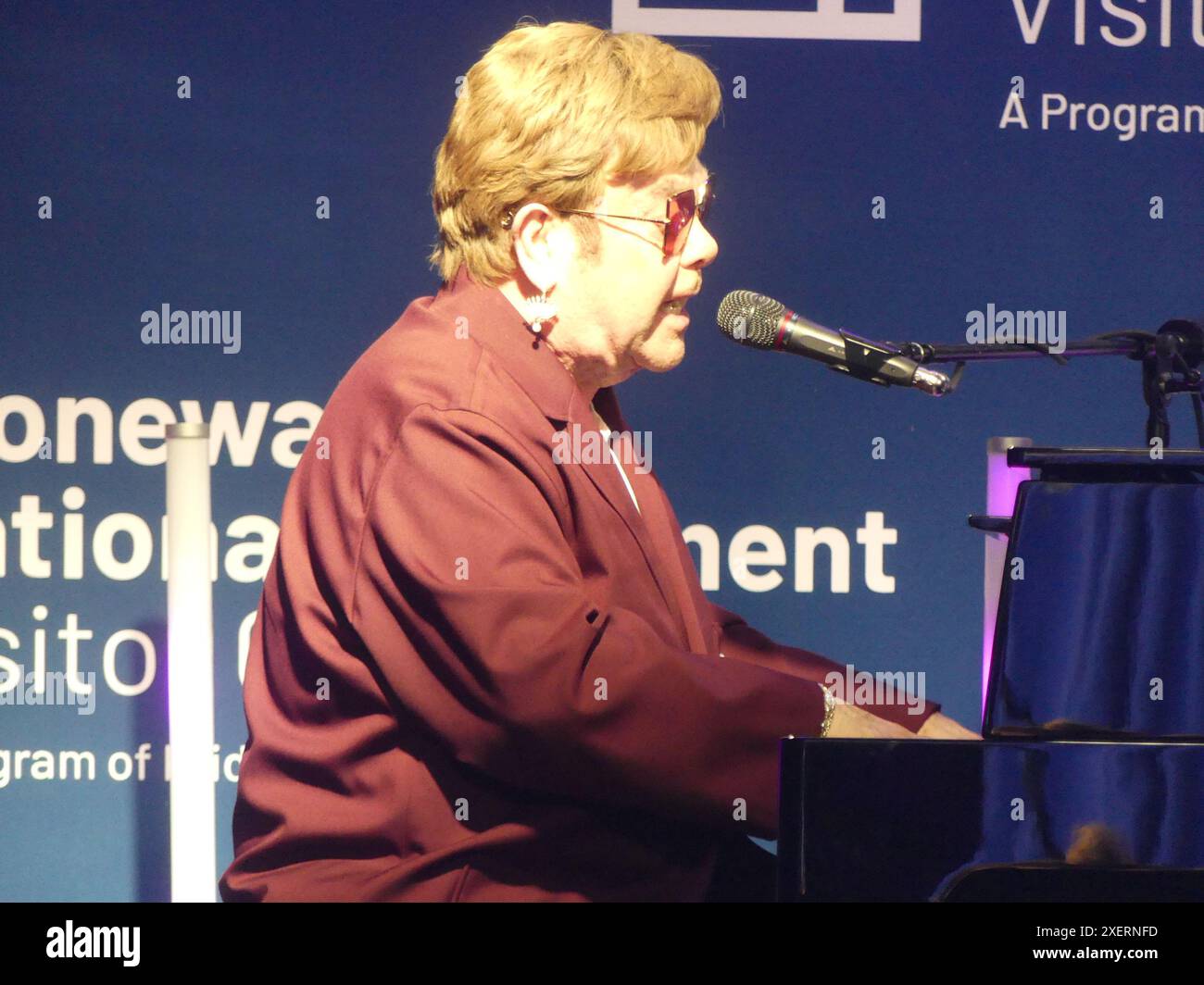 Stonewall Monument, 38-64 Christopher St, New York, NY 10014. June 28 ...