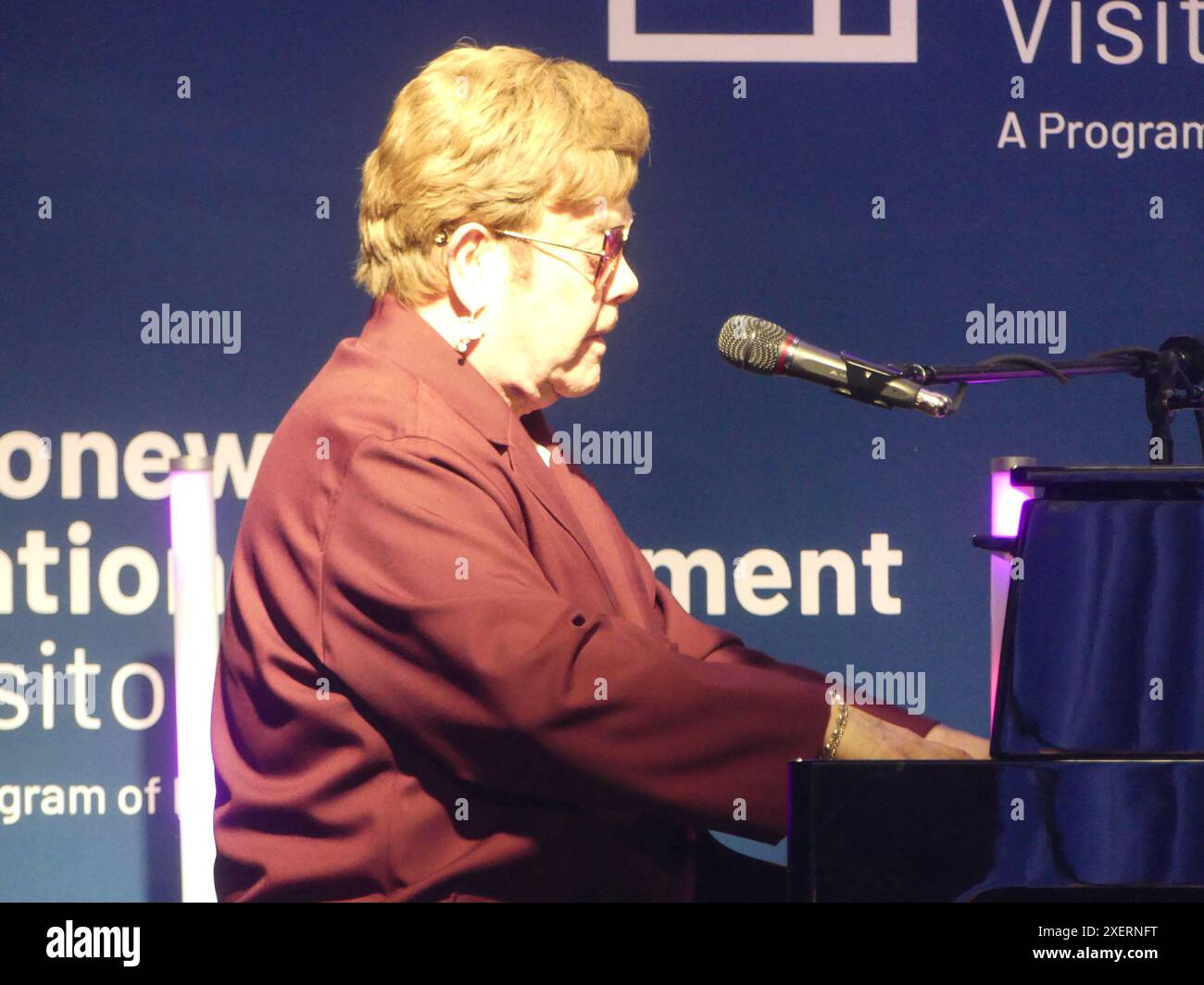 Stonewall Monument, 38-64 Christopher St, New York, NY 10014. June 28 ...