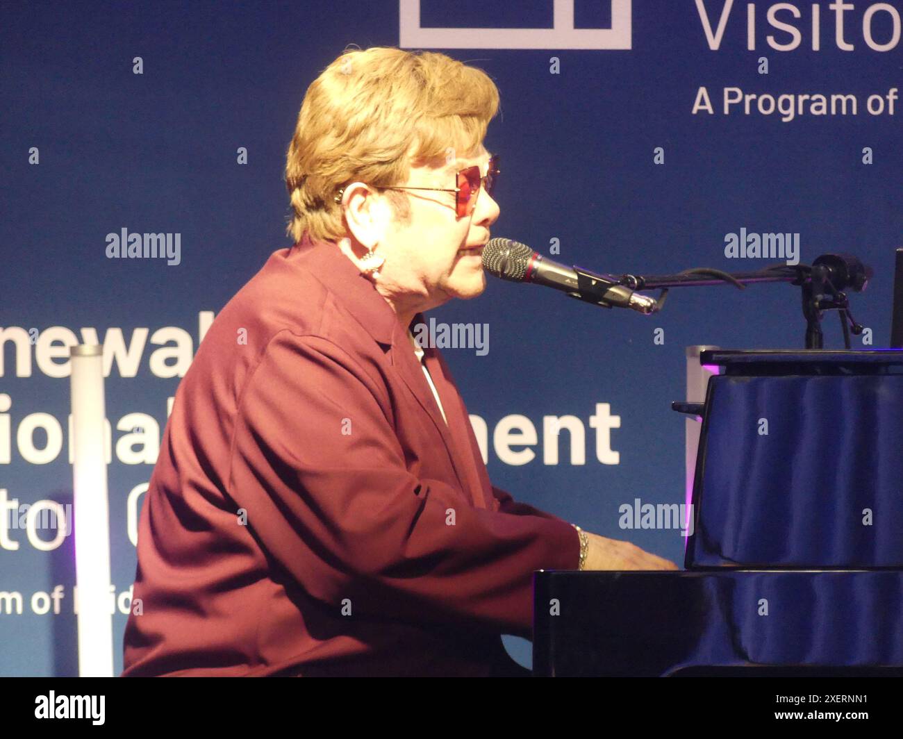 Stonewall Monument, 38-64 Christopher St, New York, NY 10014. June 28 ...