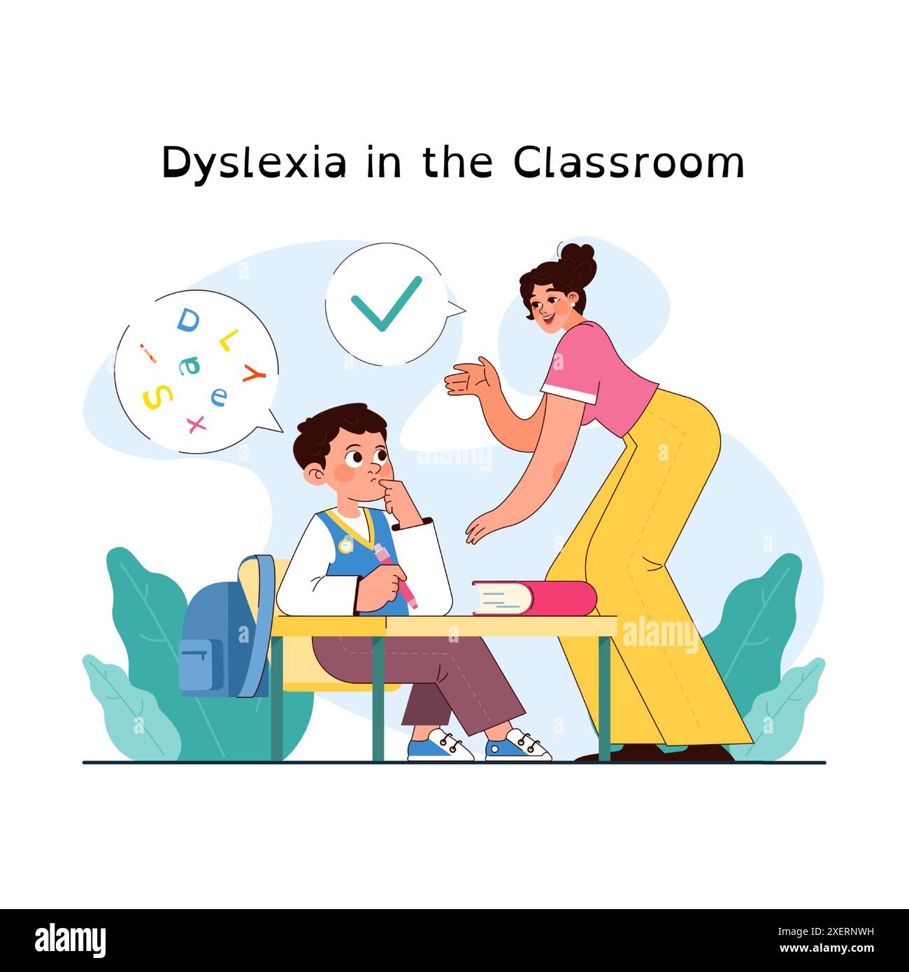 Spelling teacher Stock Vector Images - Alamy