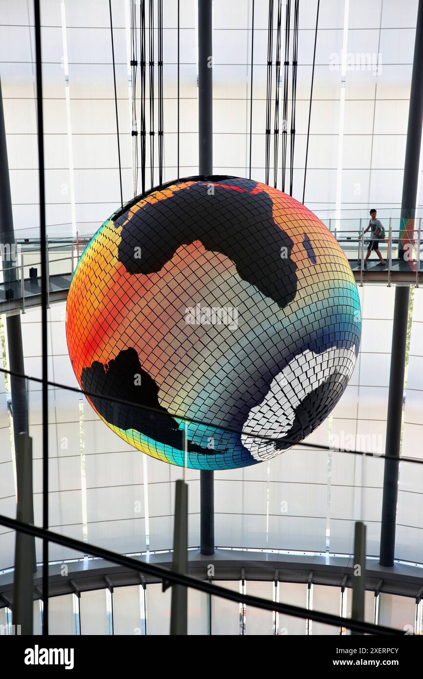 Symbol Exhibit Geo Cosmos, Miraikan, National Museum of Emerging ...