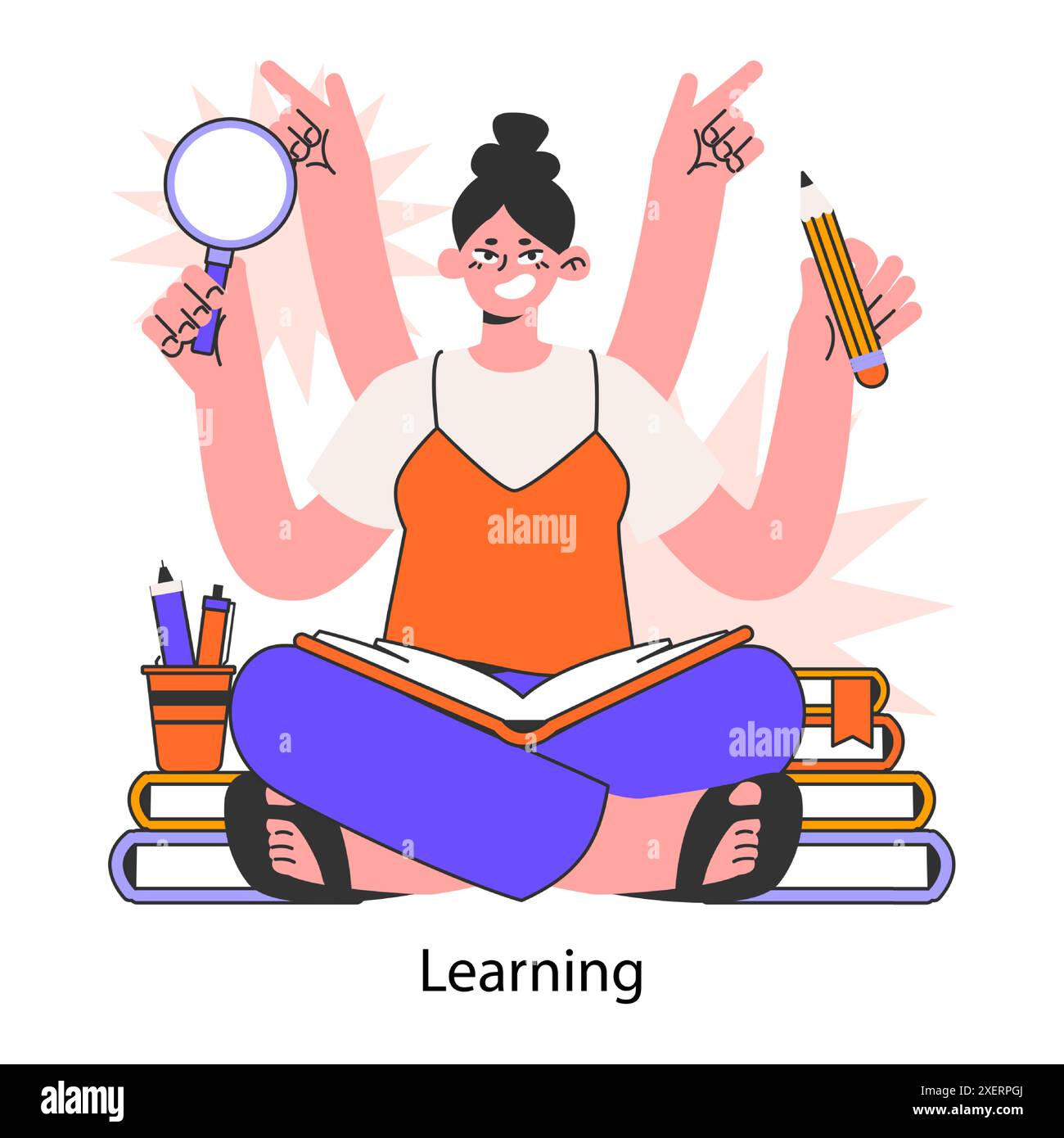 Self-development. Increasing of individual or professional competencies and skills. Self ...