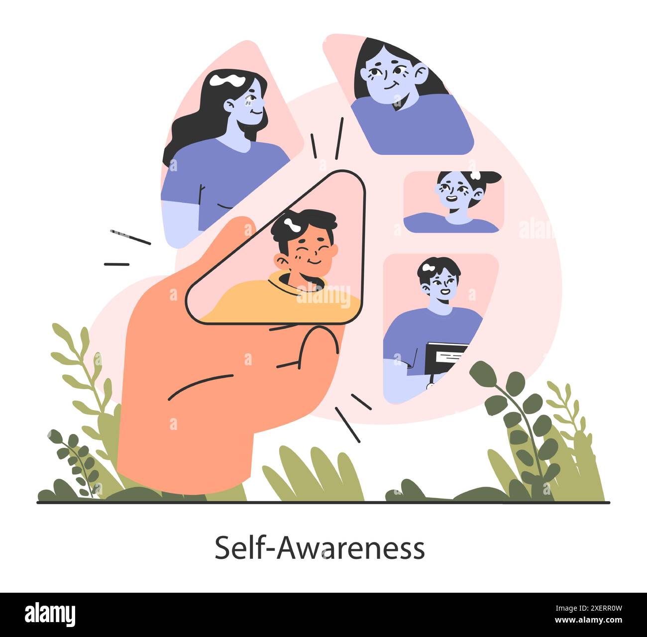 Self-awareness. Deep understanding and acceptance of own personality ...