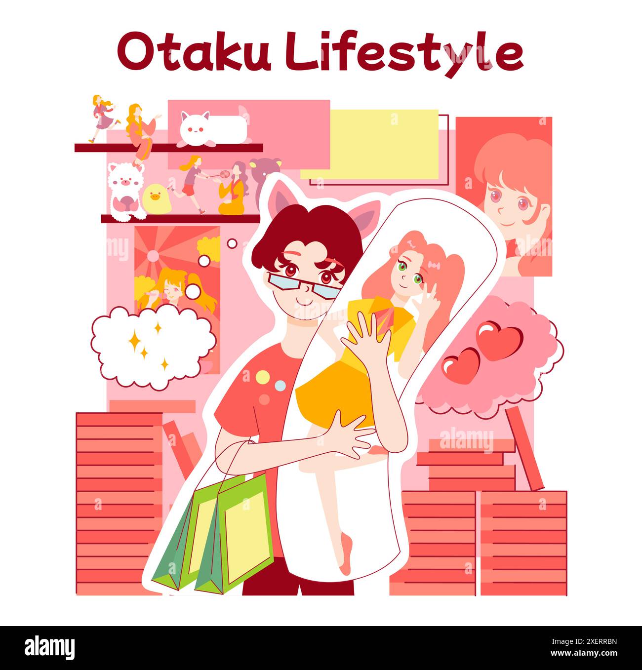 Dakimakura Stock Vector Images - Alamy