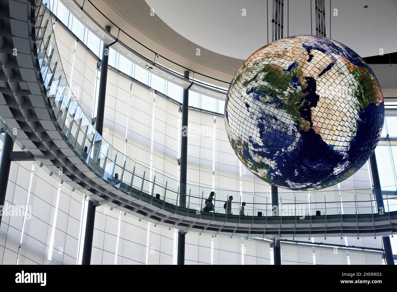 Symbol Exhibit Geo Cosmos, Miraikan, National Museum of Emerging ...