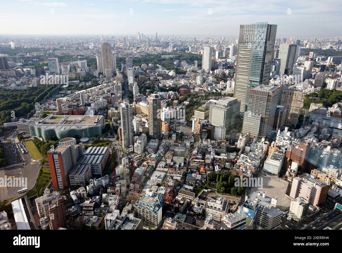 Tokyo midtown aerial hi-res stock photography and images - Alamy