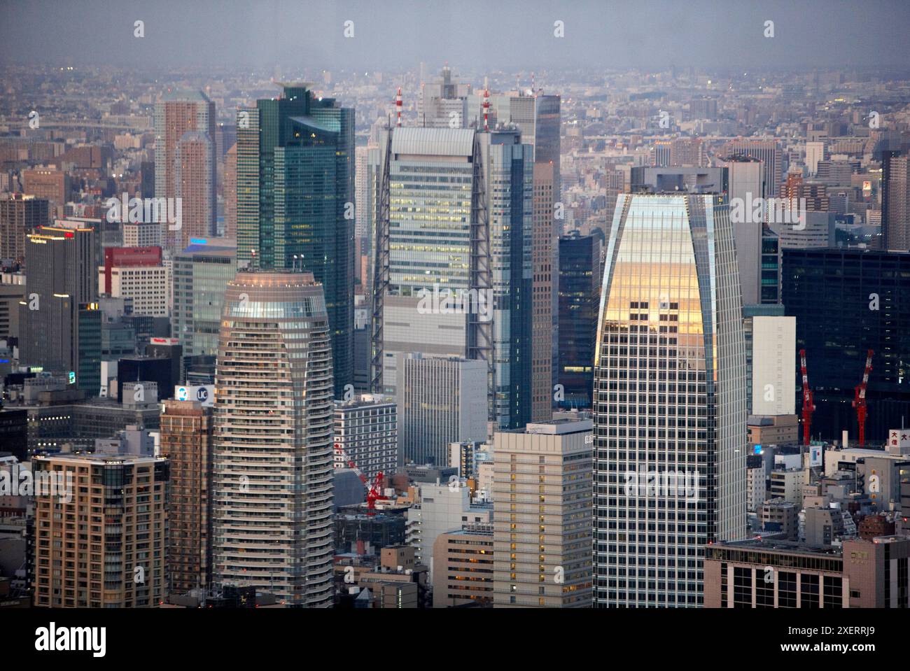 Atago green hills tower hi-res stock photography and images - Alamy