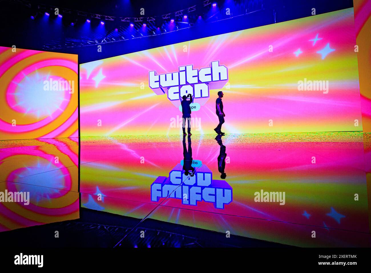ROTTERDAM - Visitors during the international event TwitchCon Europe in ...