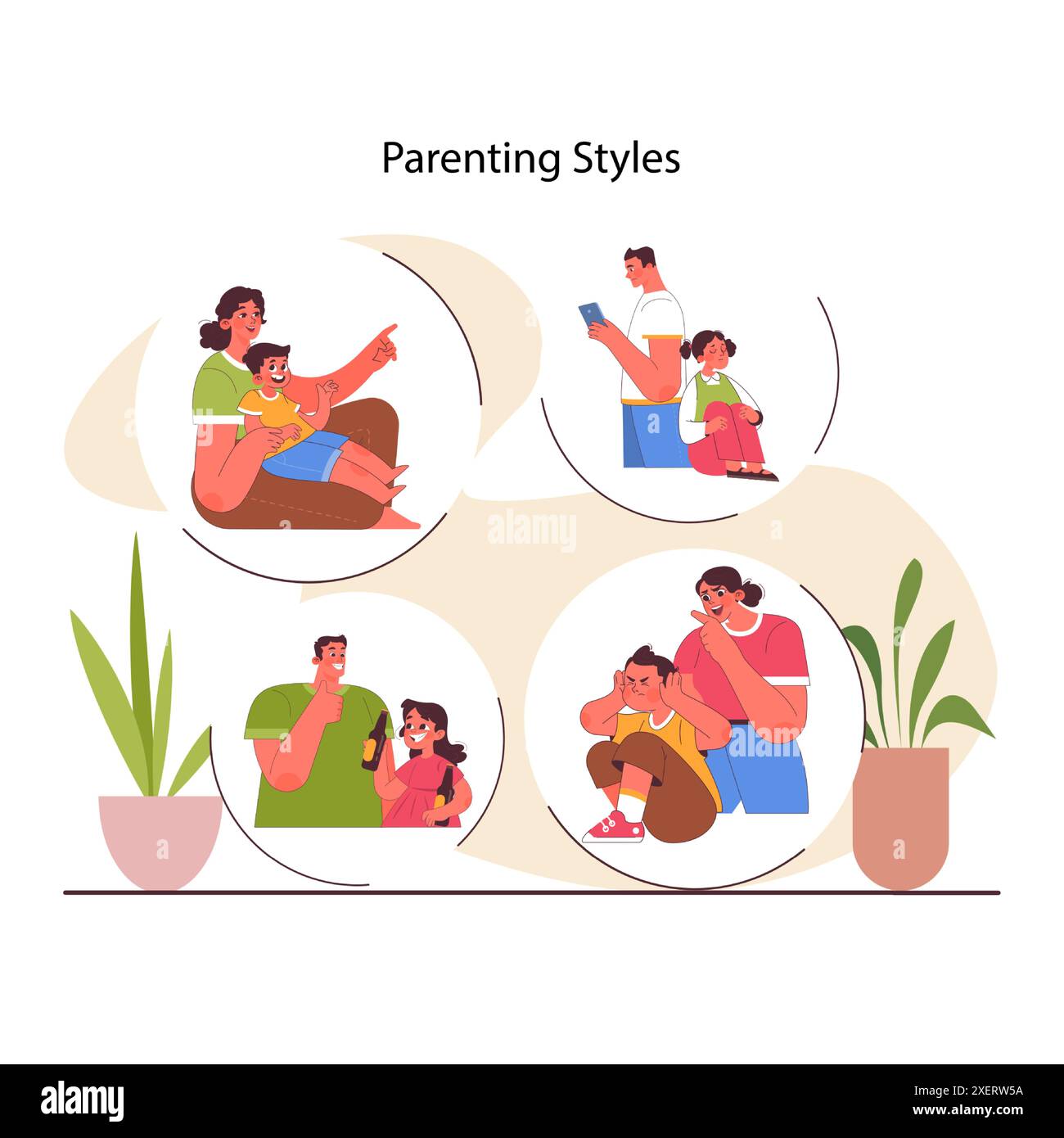 Permissive parenting Cut Out Stock Images & Pictures - Alamy