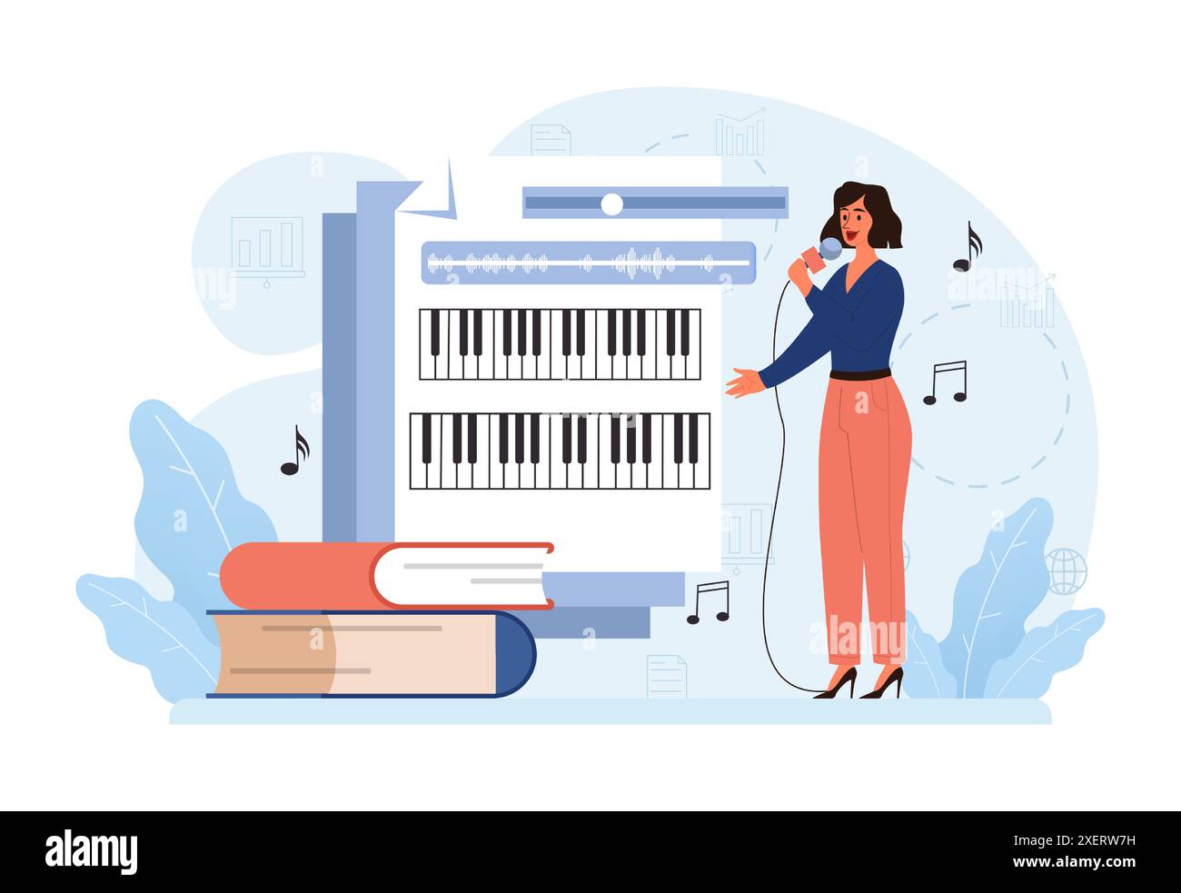 Adult patient music therapy Cut Out Stock Images & Pictures - Alamy