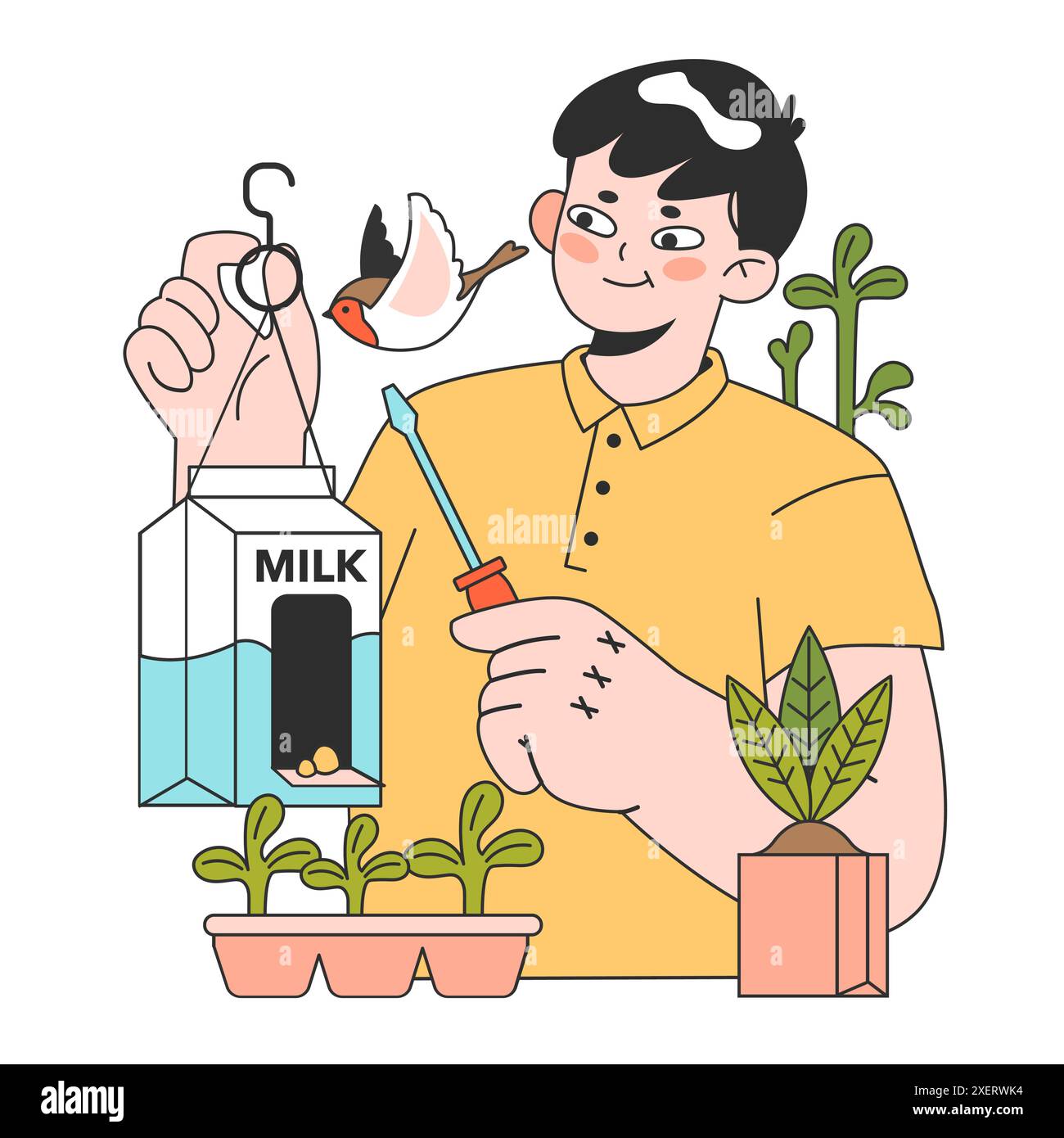 Upcycling. Process and technique of reuse and utilizing waste. Zero ...