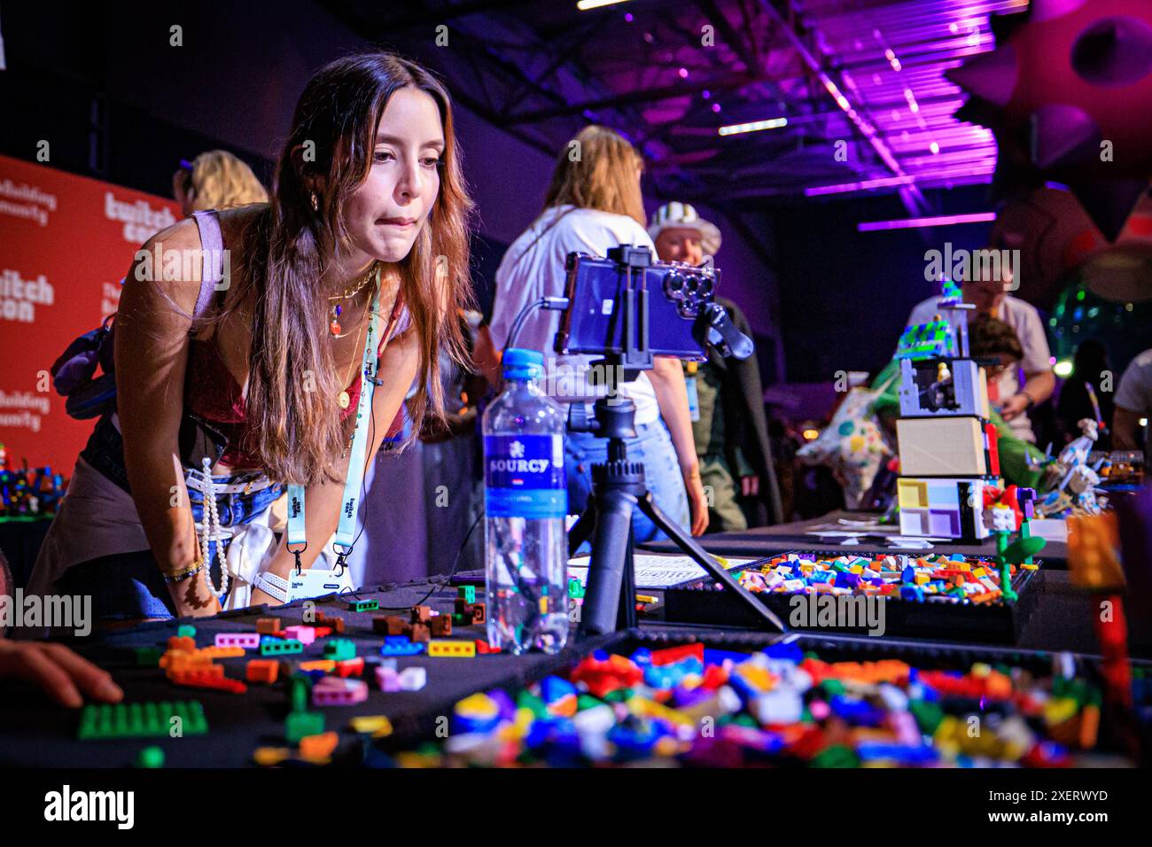 ROTTERDAM - Streamer Karii during the international event TwitchCon ...