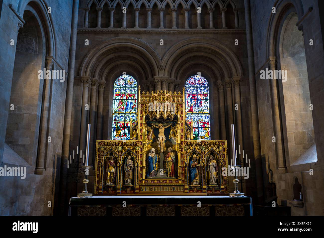Altar, Christ Church Cathedral, College Chapel, Christchurch, University of Oxford, Oxford ...