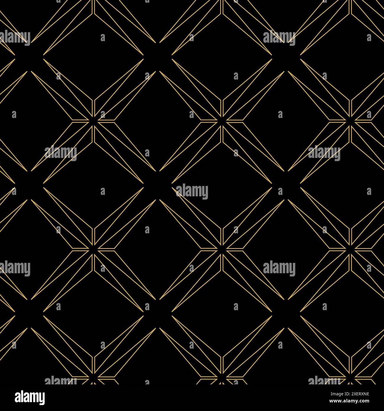 Abstract geometric pattern with crosses, stripes, lines. Seamless vector background. Black and ...