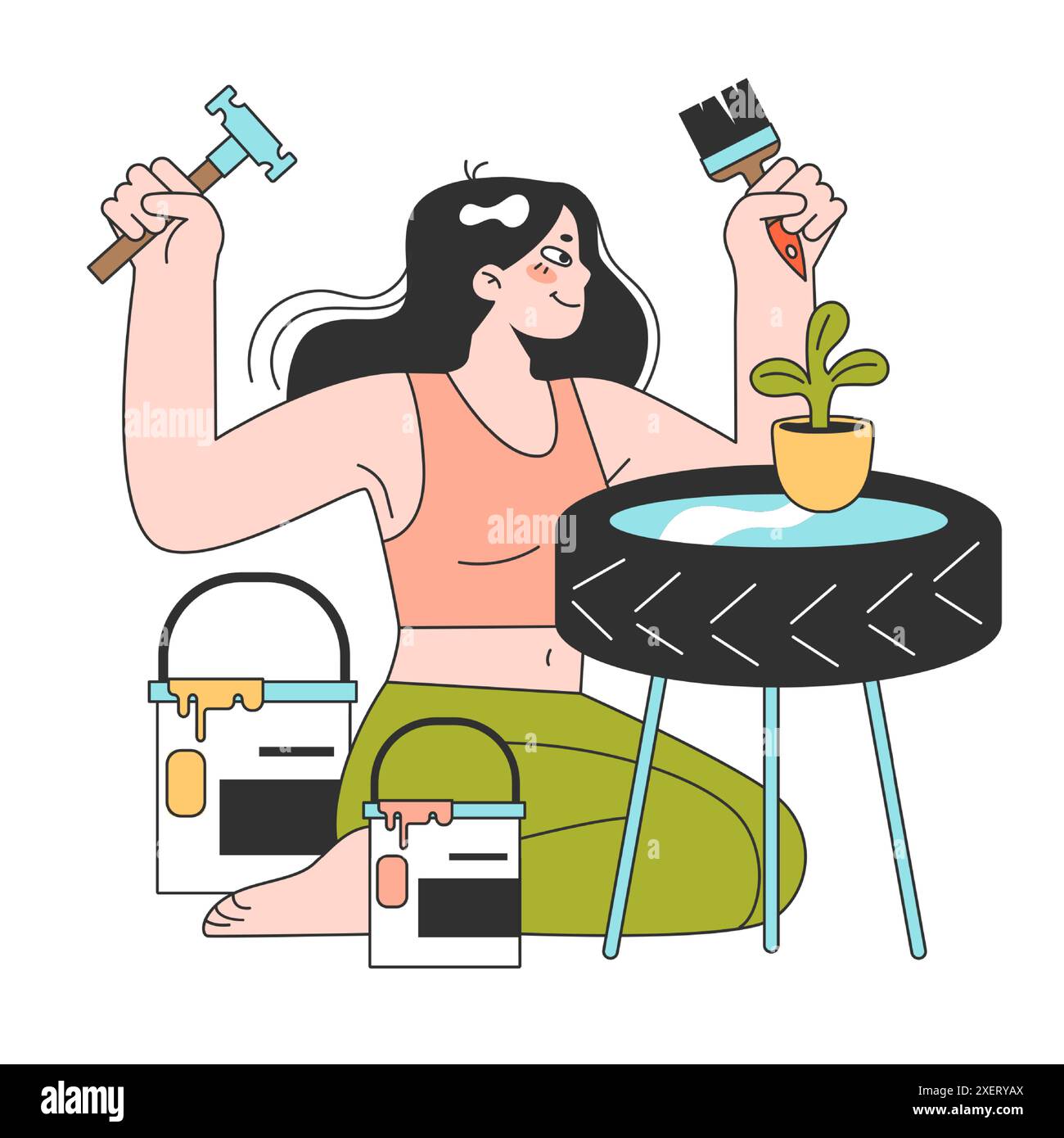 Upcycling. Process and technique of reuse and utilizing waste. Zero ...