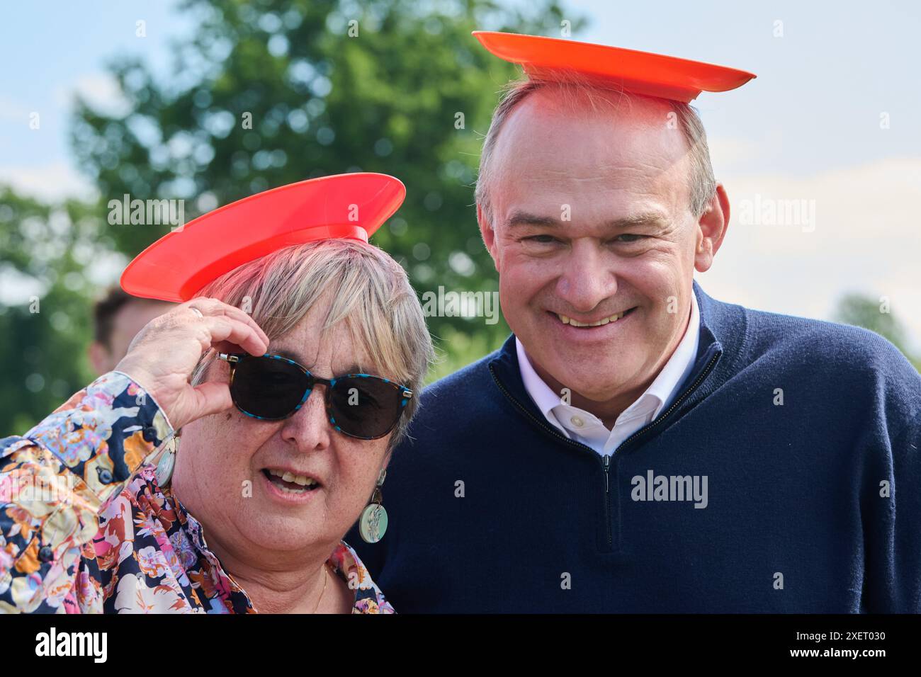 Edinburgh Scotland, UK 29 June 2024. Liberal Democrat Leader Ed Davey ...