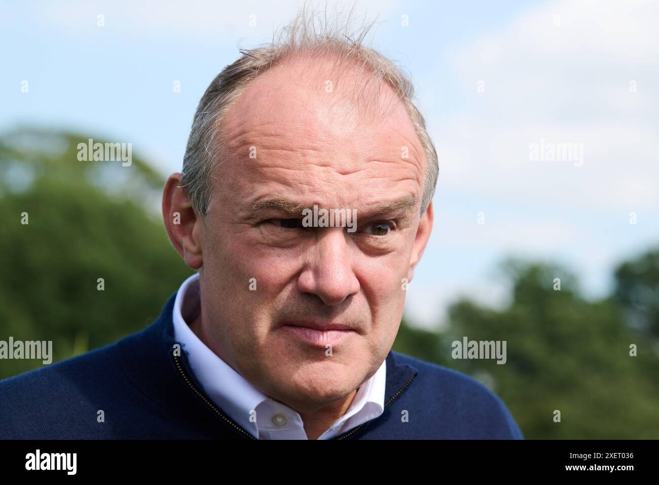 Edinburgh Scotland, UK 29 June 2024. Liberal Democrat Leader Ed Davey ...