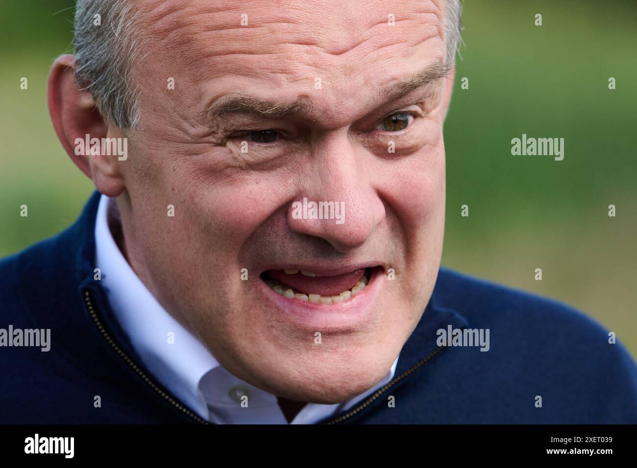 Edinburgh Scotland, UK 29 June 2024. Liberal Democrat Leader Ed Davey ...