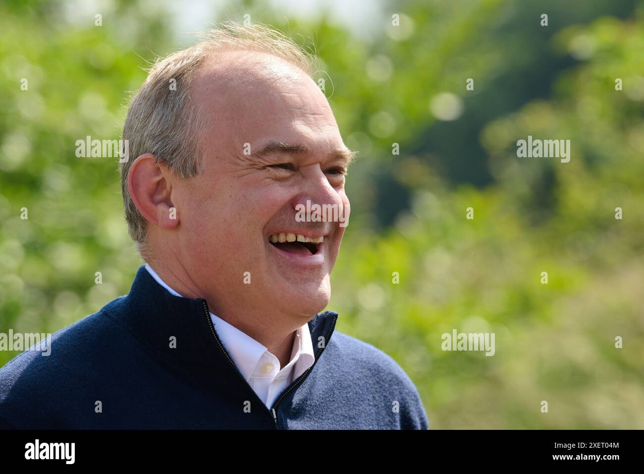 Edinburgh Scotland, UK 29 June 2024. Liberal Democrat Leader Ed Davey ...