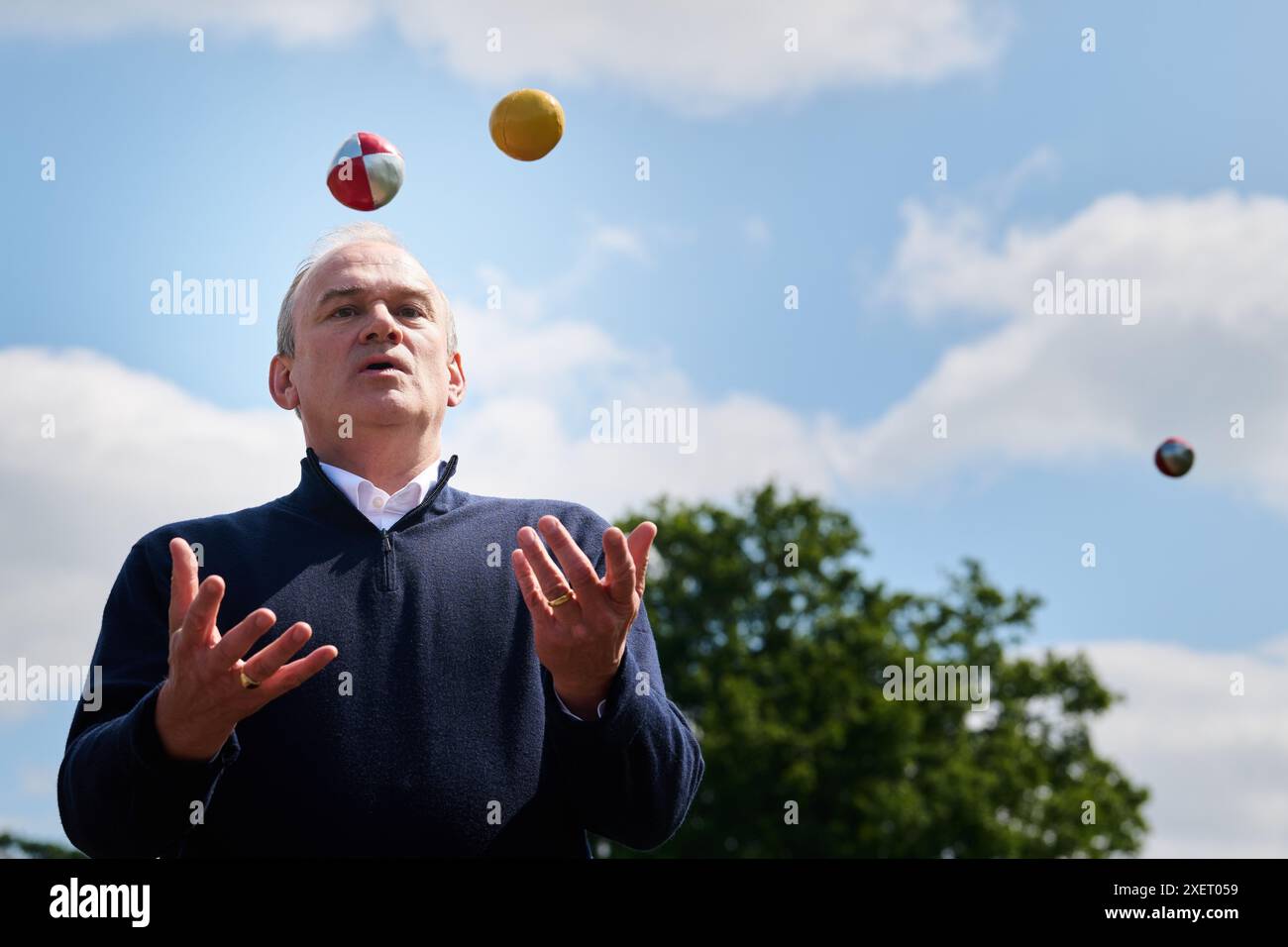 Edinburgh Scotland, UK 29 June 2024. Liberal Democrat Leader Ed Davey ...