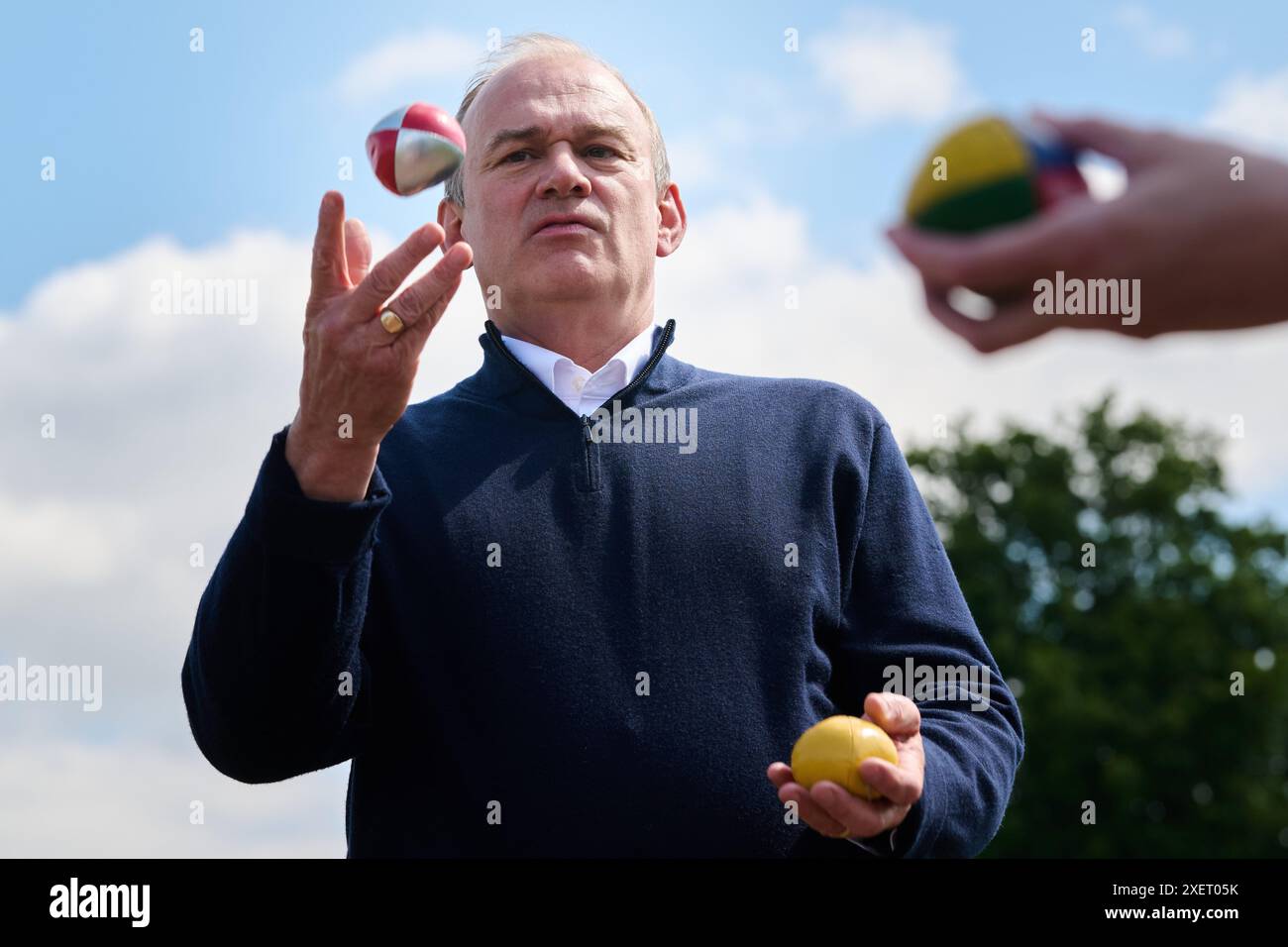 Edinburgh Scotland, UK 29 June 2024. Liberal Democrat Leader Ed Davey ...