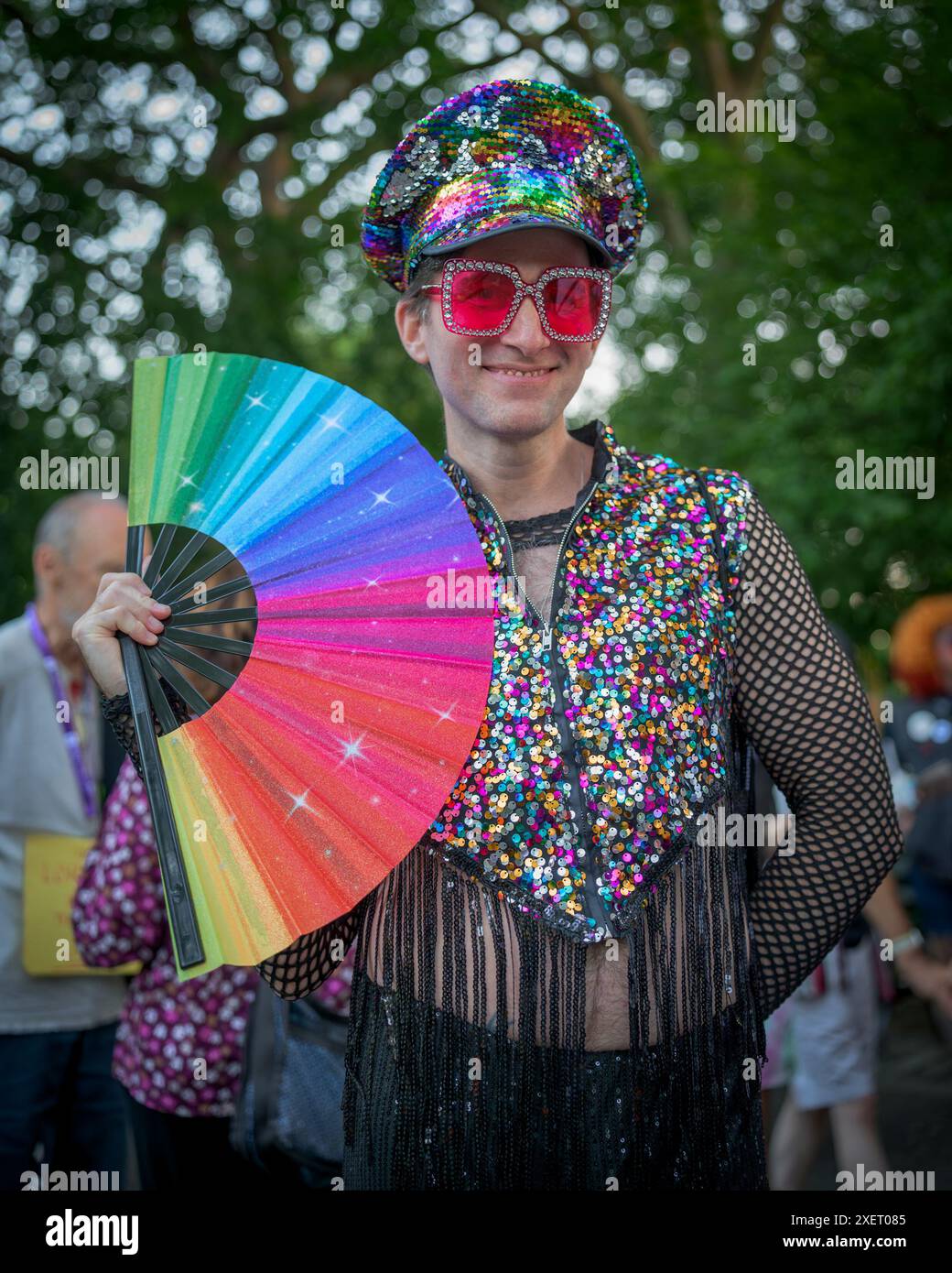 USA. 28th June, 2024. Hundreds Of Drag Queens and Kings filled the ...