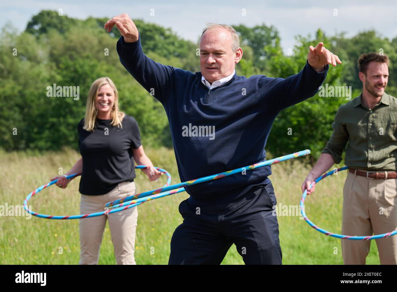 Edinburgh Scotland, UK 29 June 2024. Liberal Democrat Leader Ed Davey ...