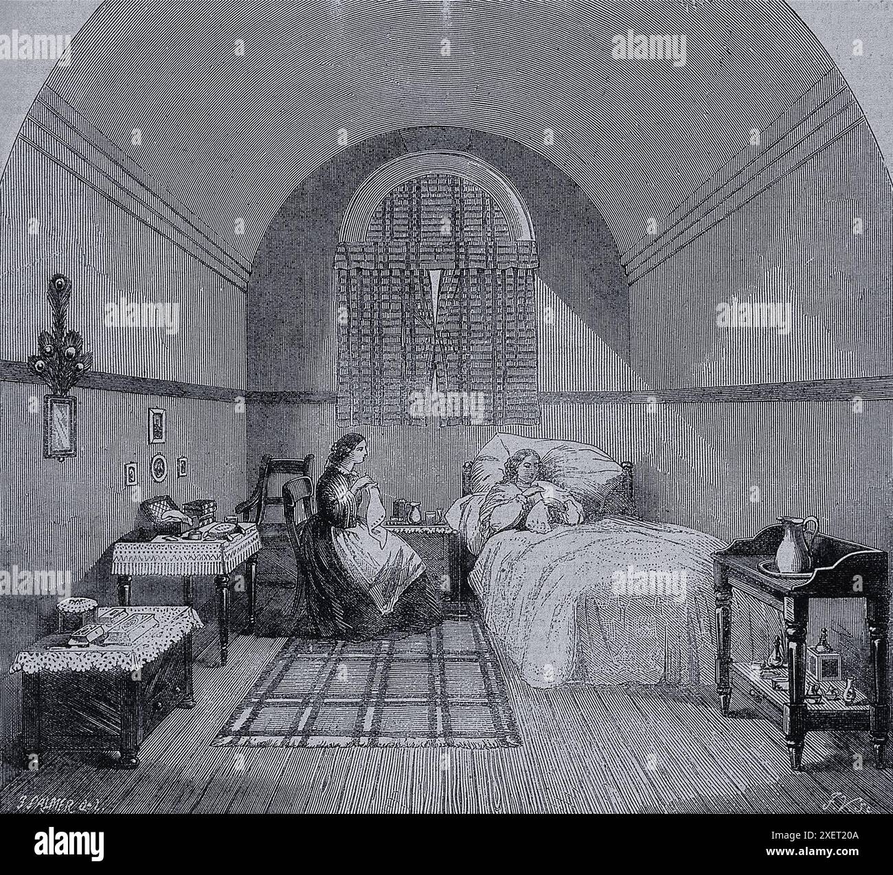 The Hospital of Bethlem [Bedlam], St. George's Fields, Lambeth: a ...