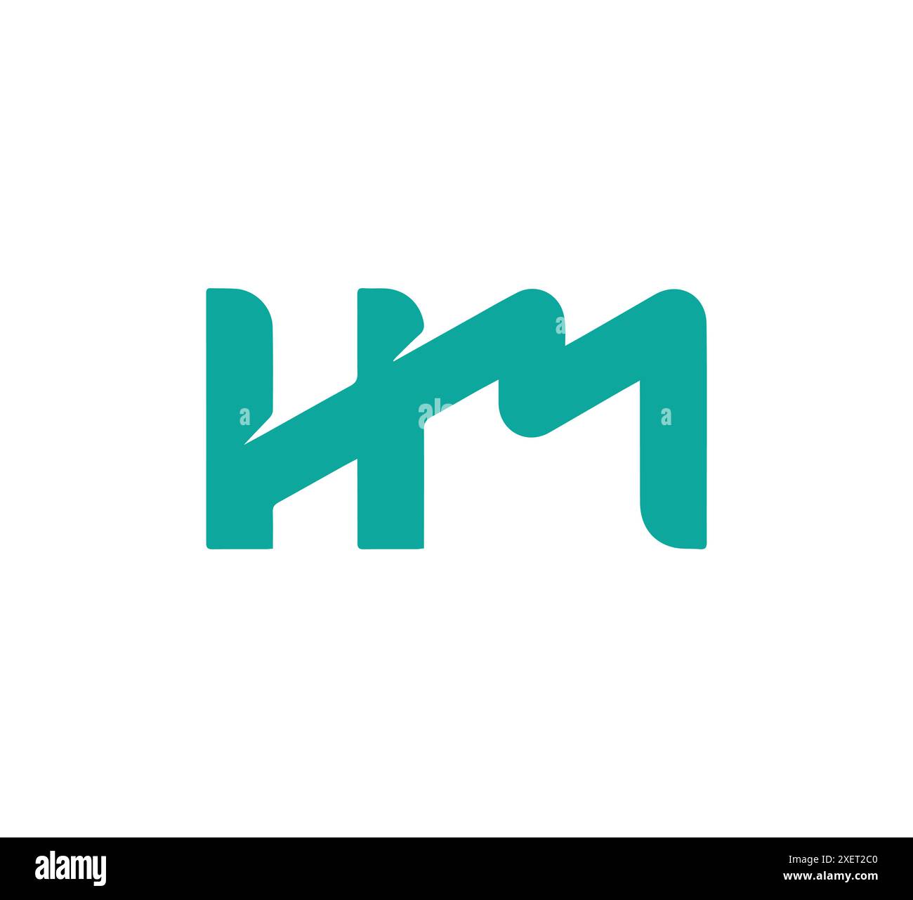 HM logo design vector template design for brand, hm logo, hm icon, hm letter, hm initial, mh ...