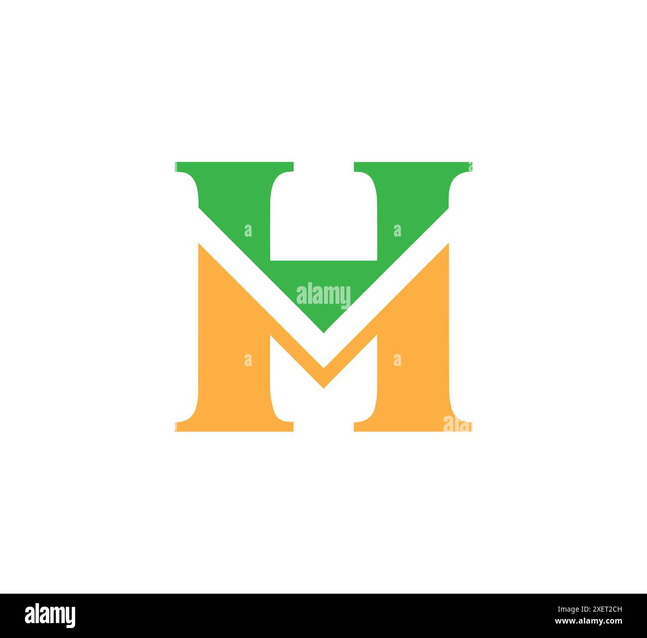 HM logo design vector template design for brand, hm logo, hm icon, hm ...