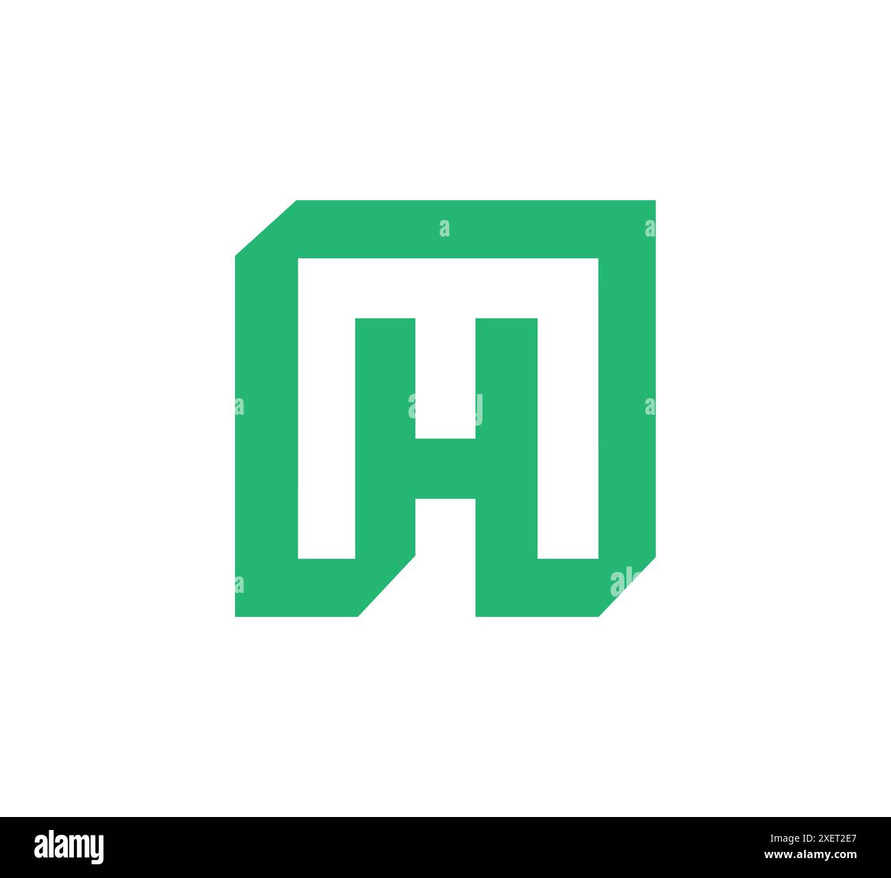 HM logo design vector template design for brand, hm logo, hm icon, hm ...