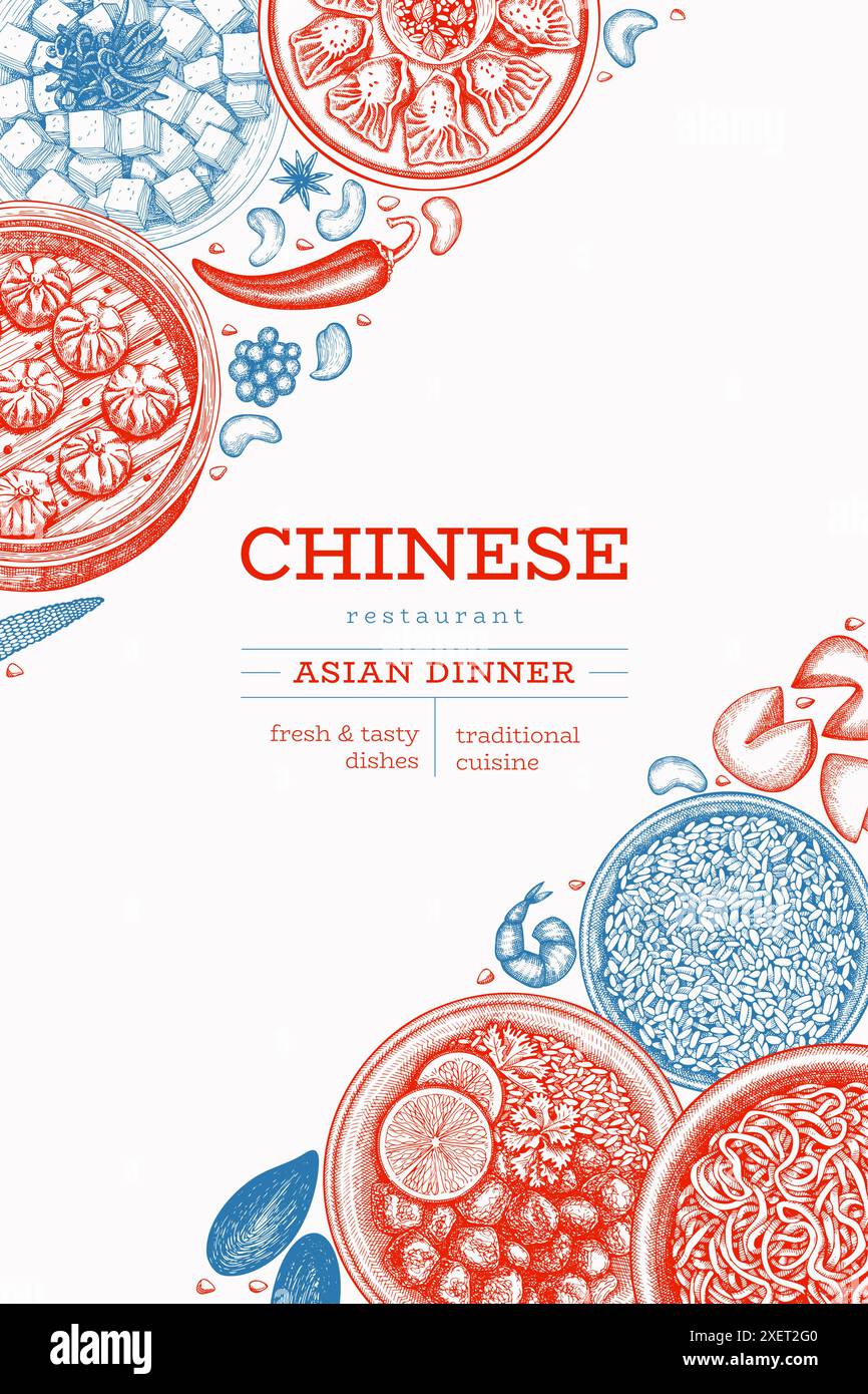 Vintage chinese restaurant menu cover hi-res stock photography and ...