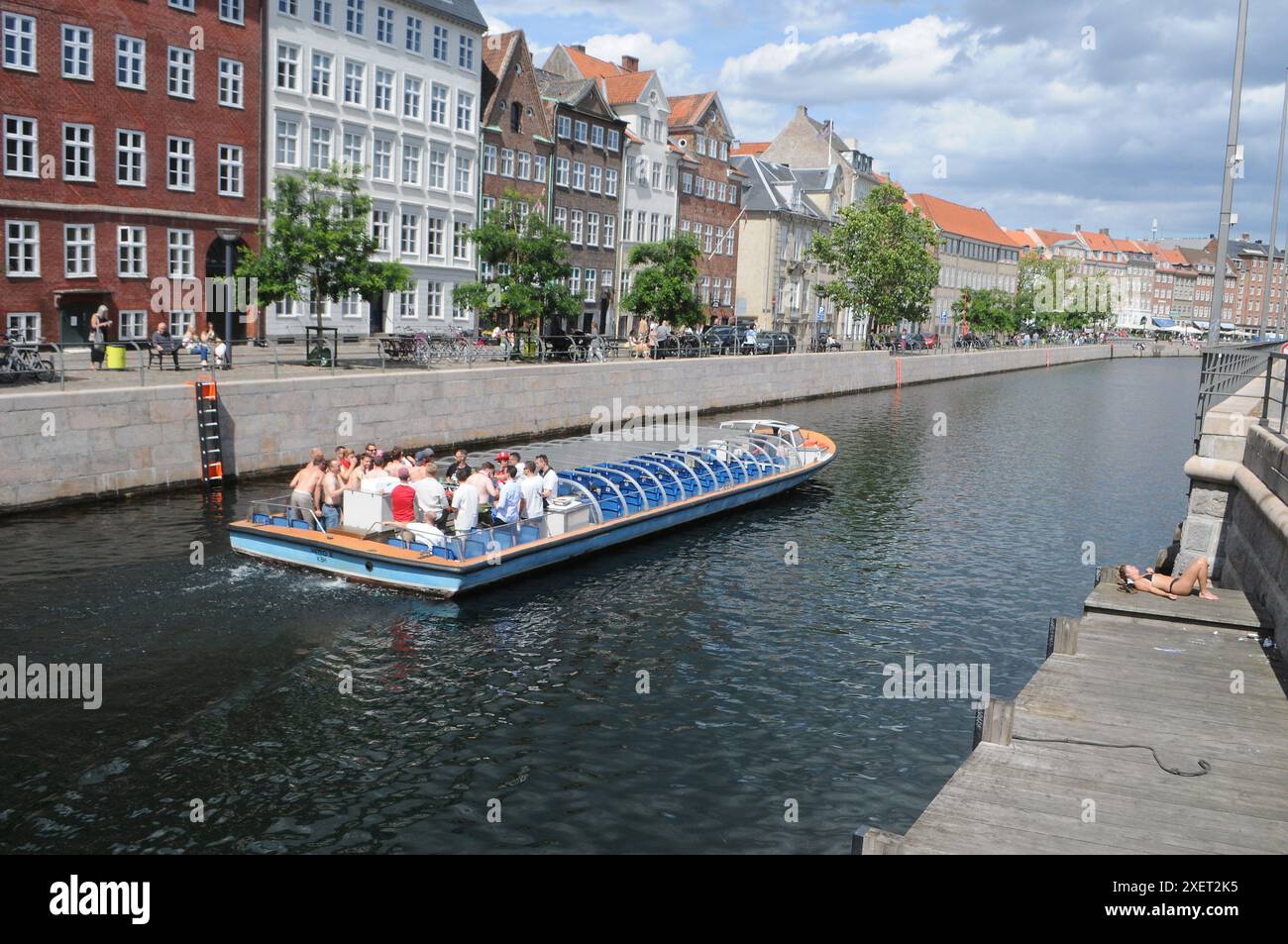 Copenhagen/ Denmark/29 JUNE 2024/Denmarks weather hot summer day and ...