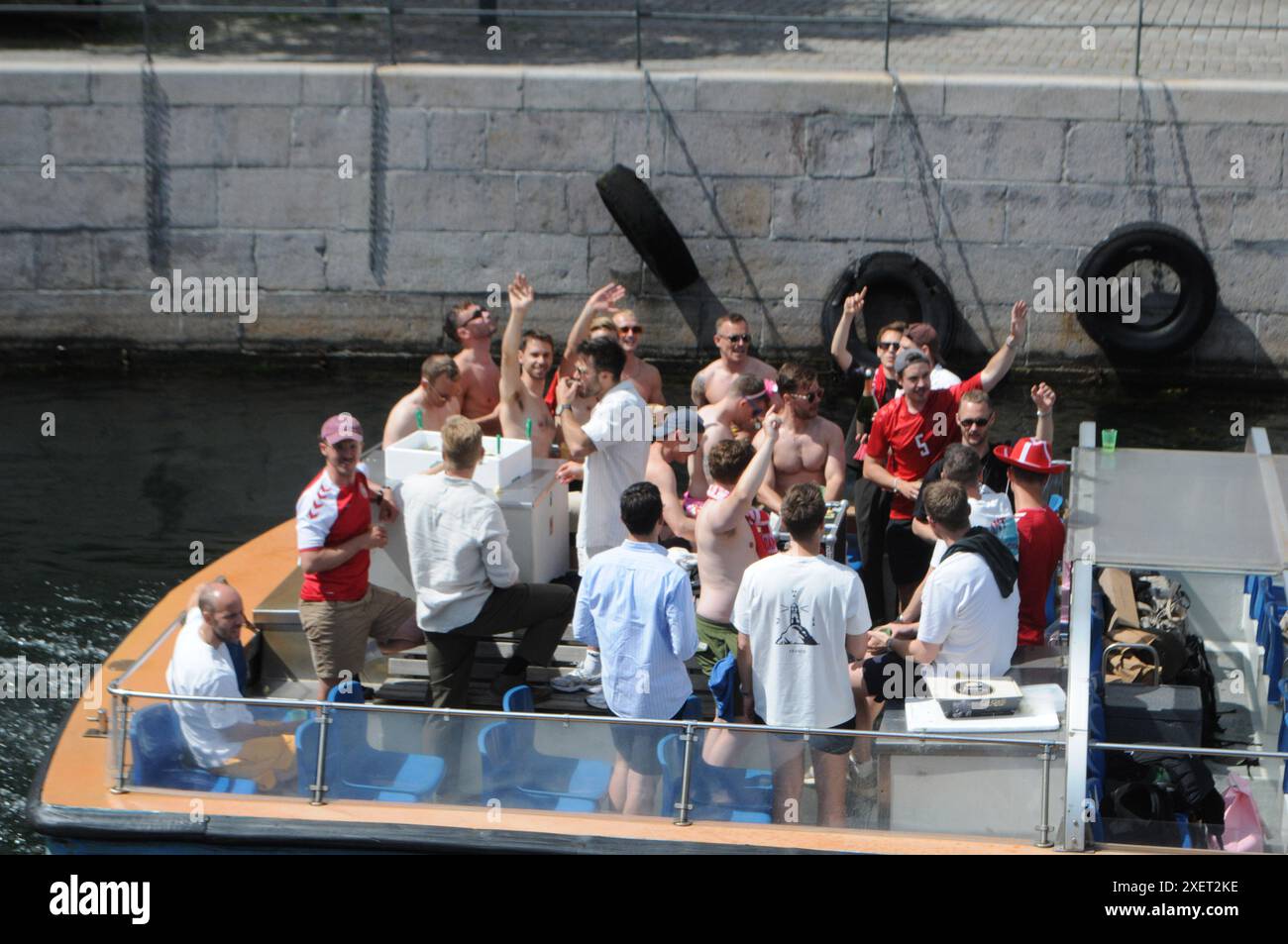 Copenhagen/ Denmark/29 JUNE 2024/Denmarks weather hot summer day and ...