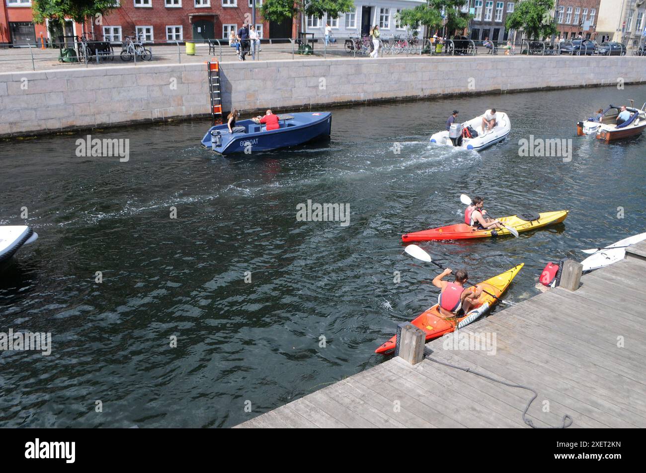Copenhagen/ Denmark/29 JUNE 2024/Denmarks weather hot summer day and ...
